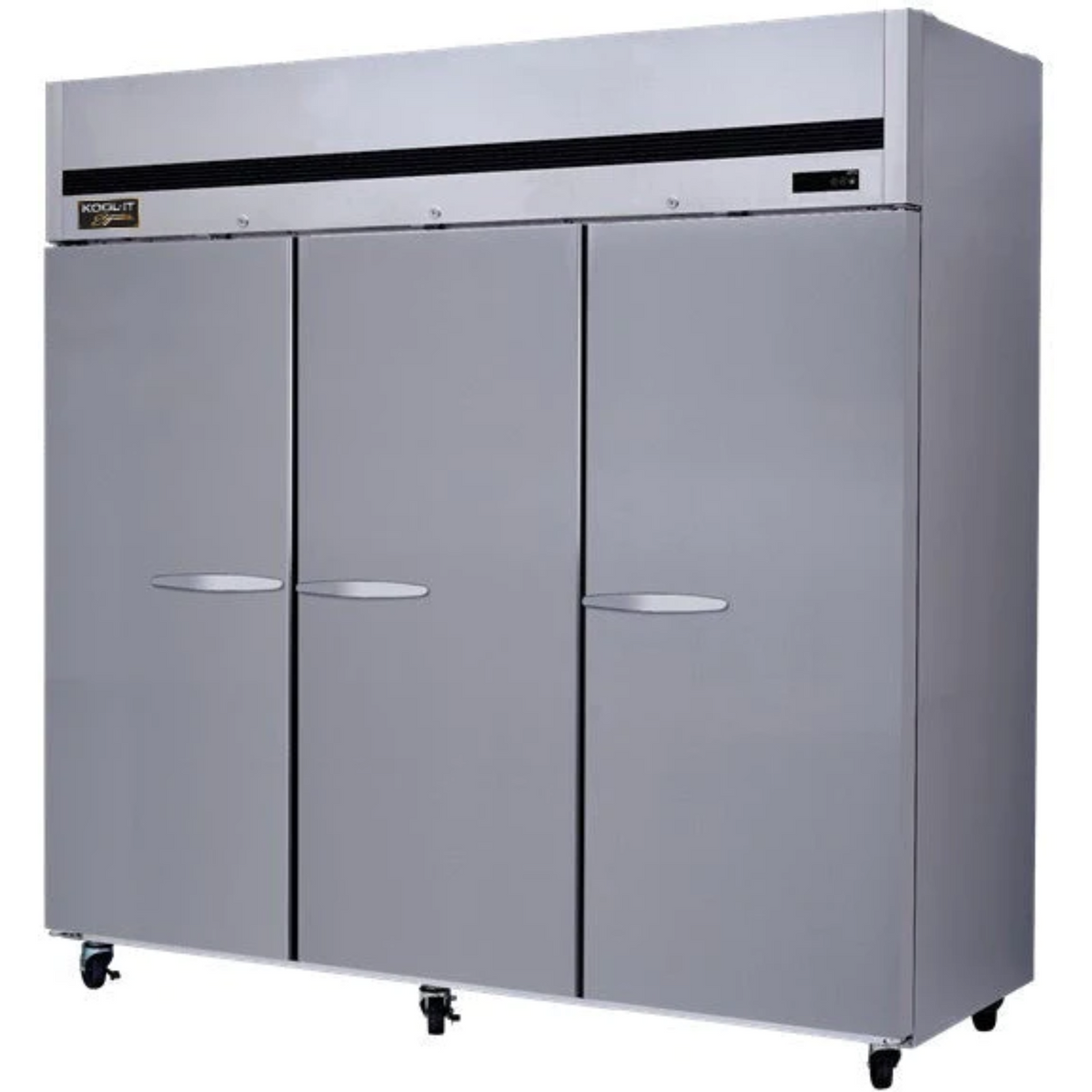 Kool-It KTSF-3 81" Upright Top Mount Triple Solid Doors Freezer (Signa ...