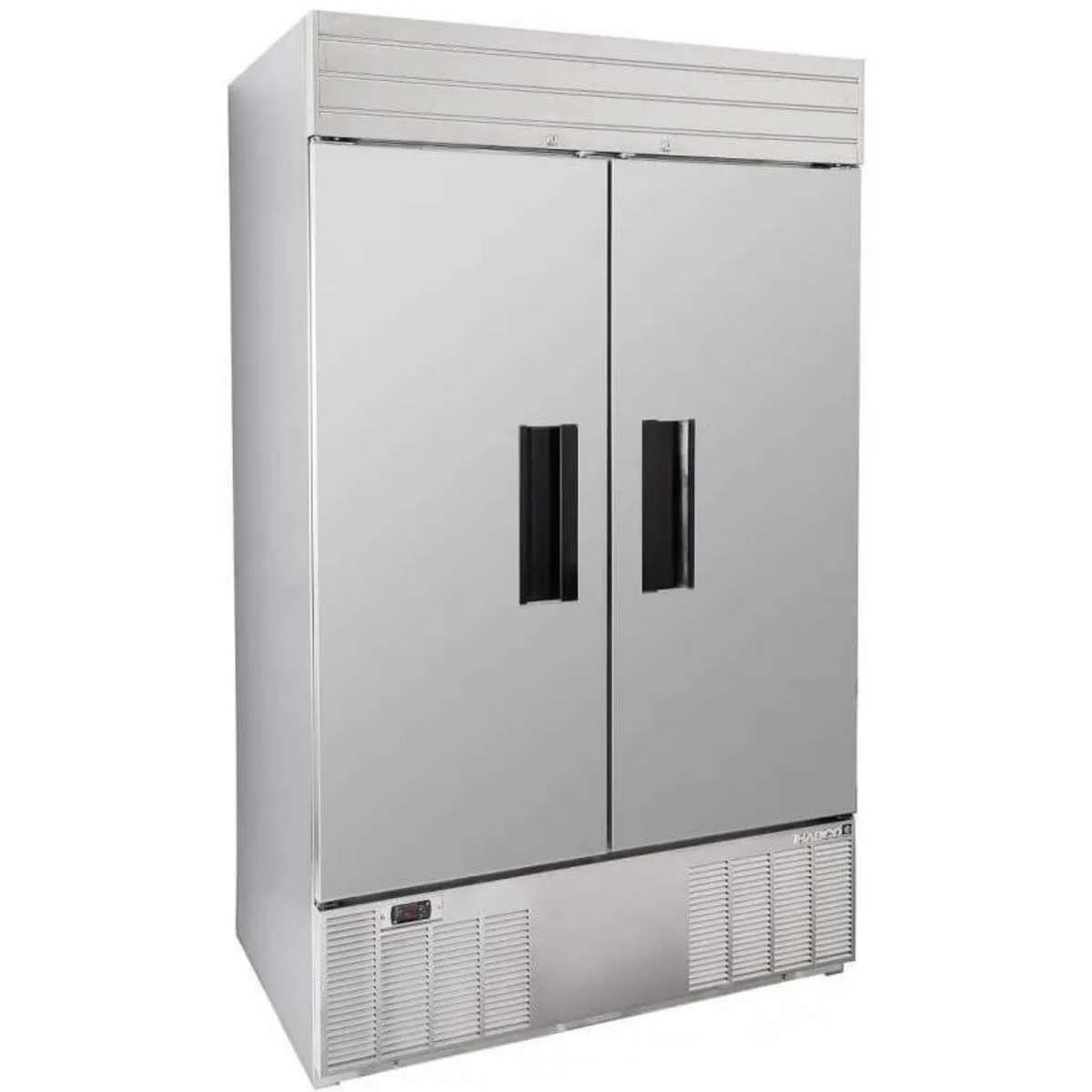 HABCO SE46HCSX 47.5" Double Solid Swing Door Refrigerator SX Model ...